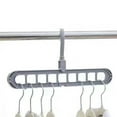 Magic Clothes Hanger Organizer, Duslogis 1Pcs Rotate Anti-Skid Folding ...