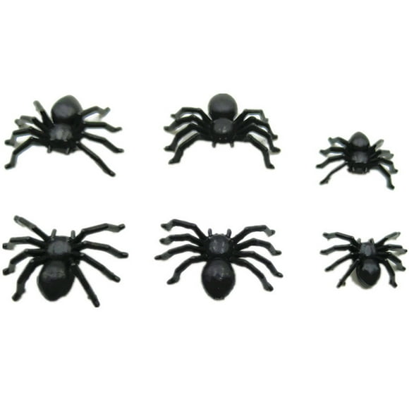 Small Plastic Spiders