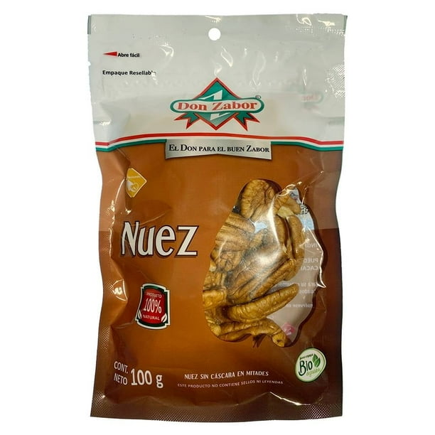 Nuez en mitades Don Zabor en mitades 100 g | Walmart en línea
