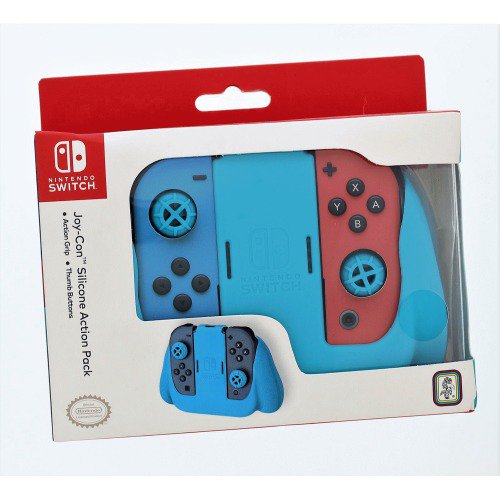 Nintendo Switch Joy Con Silicone Action Pack - Walmart.com - Walmart.com