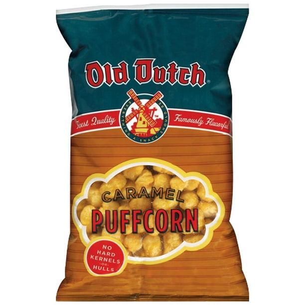 Old Dutch Caramel Puffcorn, 8.5 oz Bag - Walmart.com - Walmart.com