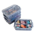 Everything Mary Blue Four Tray Plastic Organizer - Walmart.com