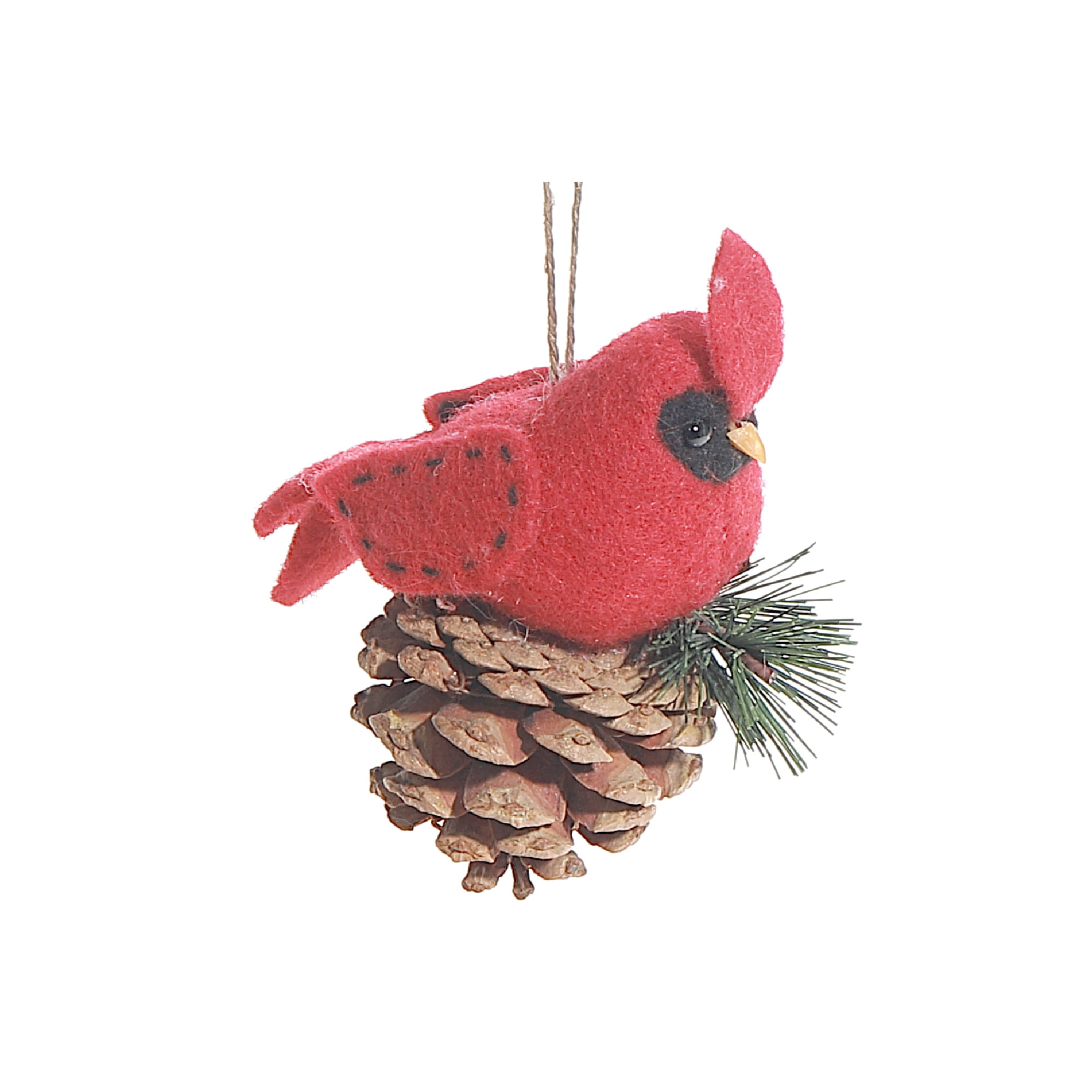 Click here for Ih Casadécor Wool Hanging Ornament (Cardinal) - Se... prices