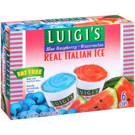 Luigi's Real Italian Ice 36 fl. oz. Box - Walmart.com