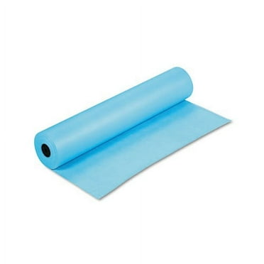 Pacon® Rainbow® Colored Kraft Paper Roll, 36" x 1000', Brite Blue ...