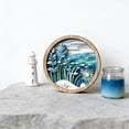 Chanana Wooden 2D Ocean Style Wall Art Decor, Layered Paper-Cut Vision ...