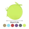 30cm Round Garden Chair Pads 4PCS Polyester Filling Comfortable Durable ...