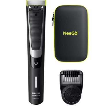 Philips Norelco Oneblade Hybrid Electric Beard Trimmer and Shaver Kit ...