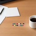 200Pcs Metal Eyelet Grommets Set Multi Color for Flash Cards Paper Tags ...