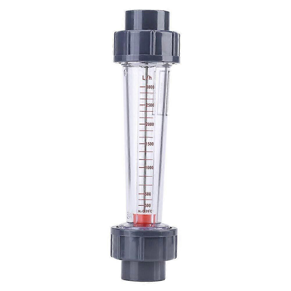Plastic Tube Type LZS-25 Flow Meter 300-3000L/H Water Rotameter ...