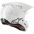Alpinestars SM5 Solid MX Offroad Helmet Glossy White XL - Walmart.com
