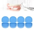 12 Pcs Denture Box, Denture Bath Case, Plastic Tooth Dental Orthodontic ...