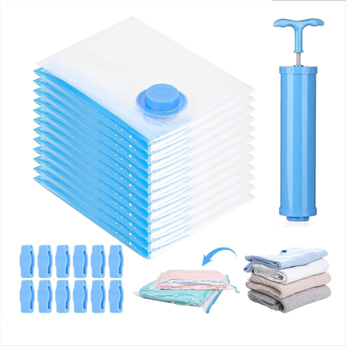 Click here for Unbranded Vacuum Bags For Clothes pack Of 12 vacuu... prices