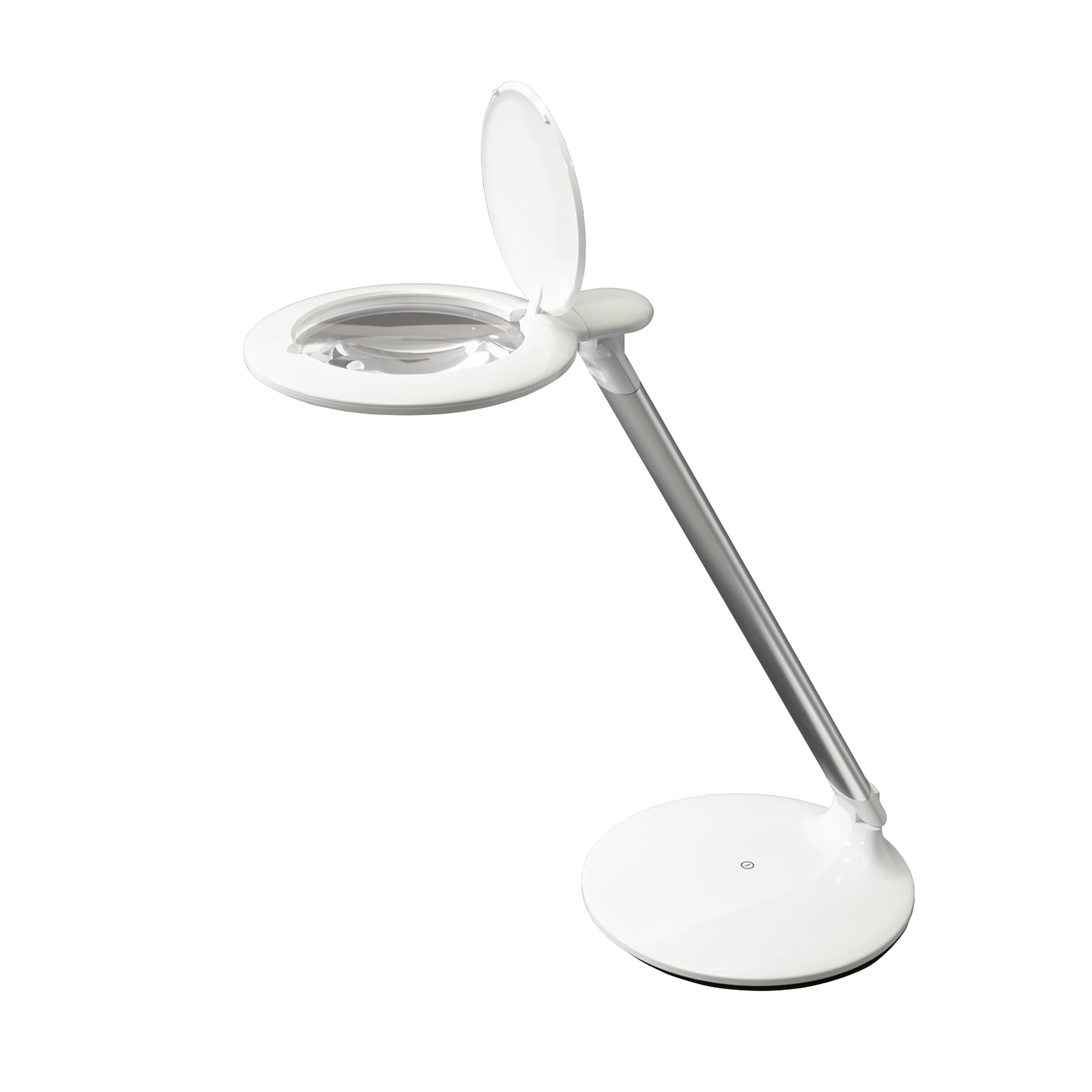 Daylight Halo 8D Table Magnifier-White & Silver - Walmart.com