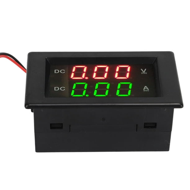 Dual LED Display Voltmeter, Waterproof SMT Technology 0 To 300V 50A ...