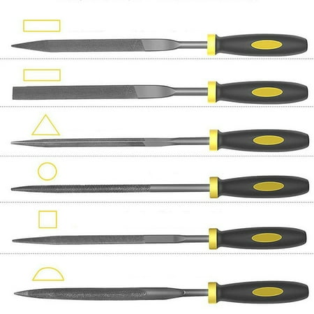 Pack of 17 File Set Metalworking Glass Polishing Rasp Craftsman ...