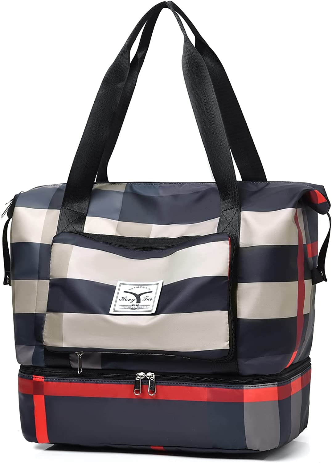 2022 New Foldable Dry/Wet Separation Travel Duffle Bag for Women Carry ...