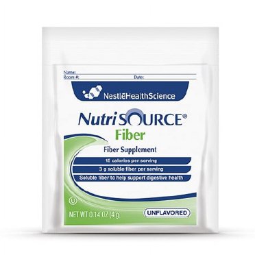 Nestle Nutrisource Unflavored Fiber Supplement Powder, 7.2 oz. Canister ...