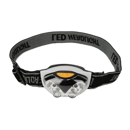 Ccdes 6 LED Adjustable Angle & Headband Strap Super Bright Headlamp 3 ...