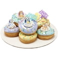 DecoPac Bluey Cupcake Rings Toppers, 12 Count, Fun Bluey and Bingo ...