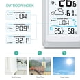 ORIA Indoor Outdoor Thermometer Includes Outdoor Weather Sensor with ...