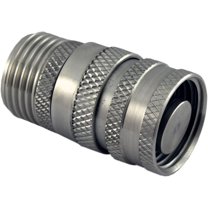 Quick Disconnect Garden Hose Fitting no stop 304 Stainless Steel Male x ...