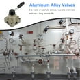 Manual Pneumatic Valve 4 Ways Valves 4 Ways Hand Valves 3 Position ...