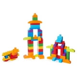 Mega Bloks Toddler's Learn Toy - Big Builders Build 'N Create 250-Piece ...