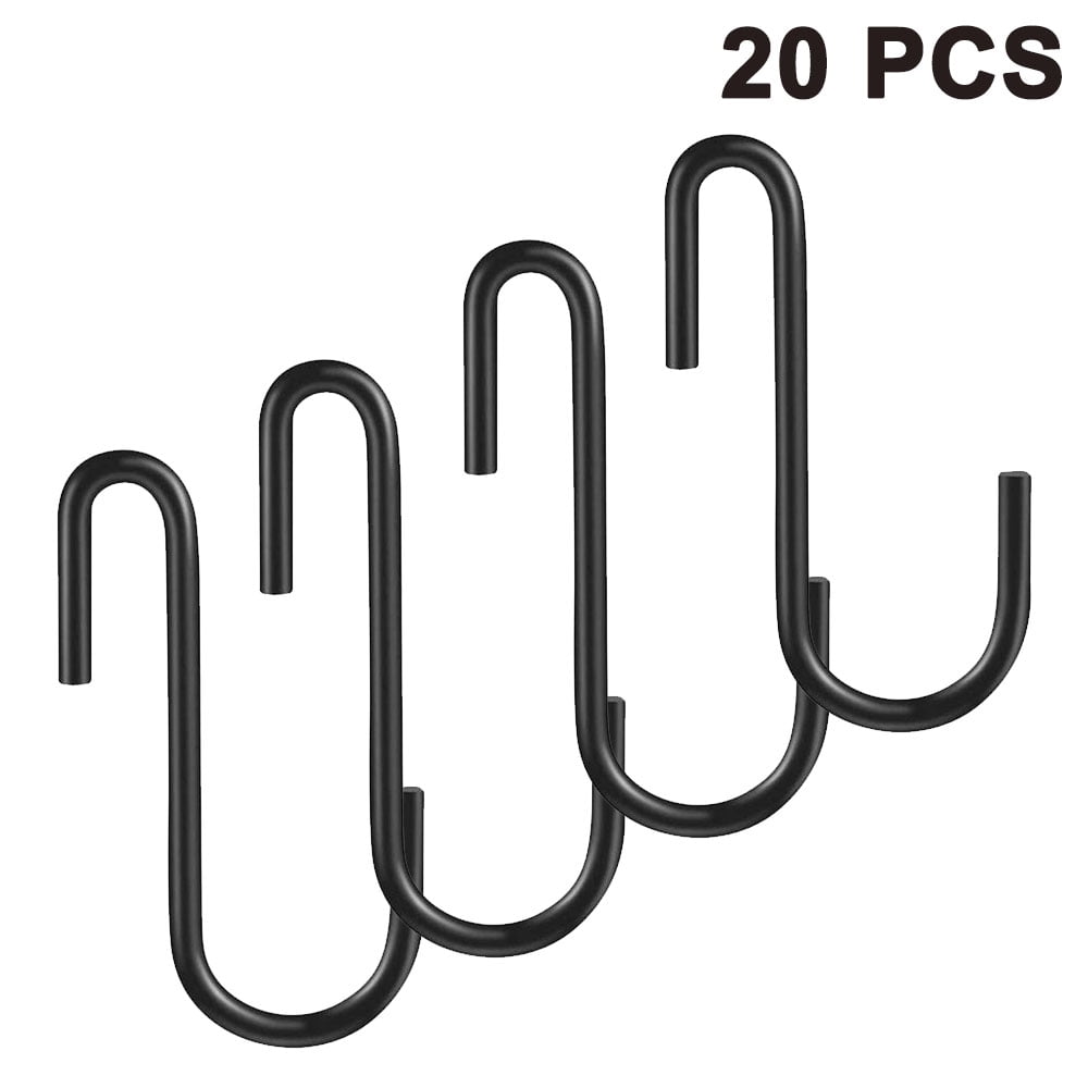 Click here for Amgra 20 Pack S Shaped Hooks Heavy Duty S Hooks Me... prices