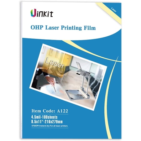 OHP Film Overhead Projector Film - 8.5x11 for Laser Jet Printer and ...