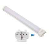 Uxcell 2G11 Lamp Holder, 2Pcs 4-pin Tube Socket Connector H Light ...