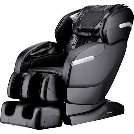 Shiatsu Chair Recliner with Built-in Heat Therapy Foot Roller Airbag ...