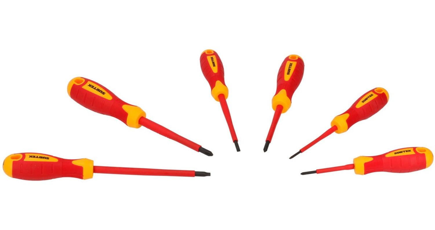 Juego de Destornilladores de Precisión SURTEK Kit 6 Pzs JDB6V | Walmart ...