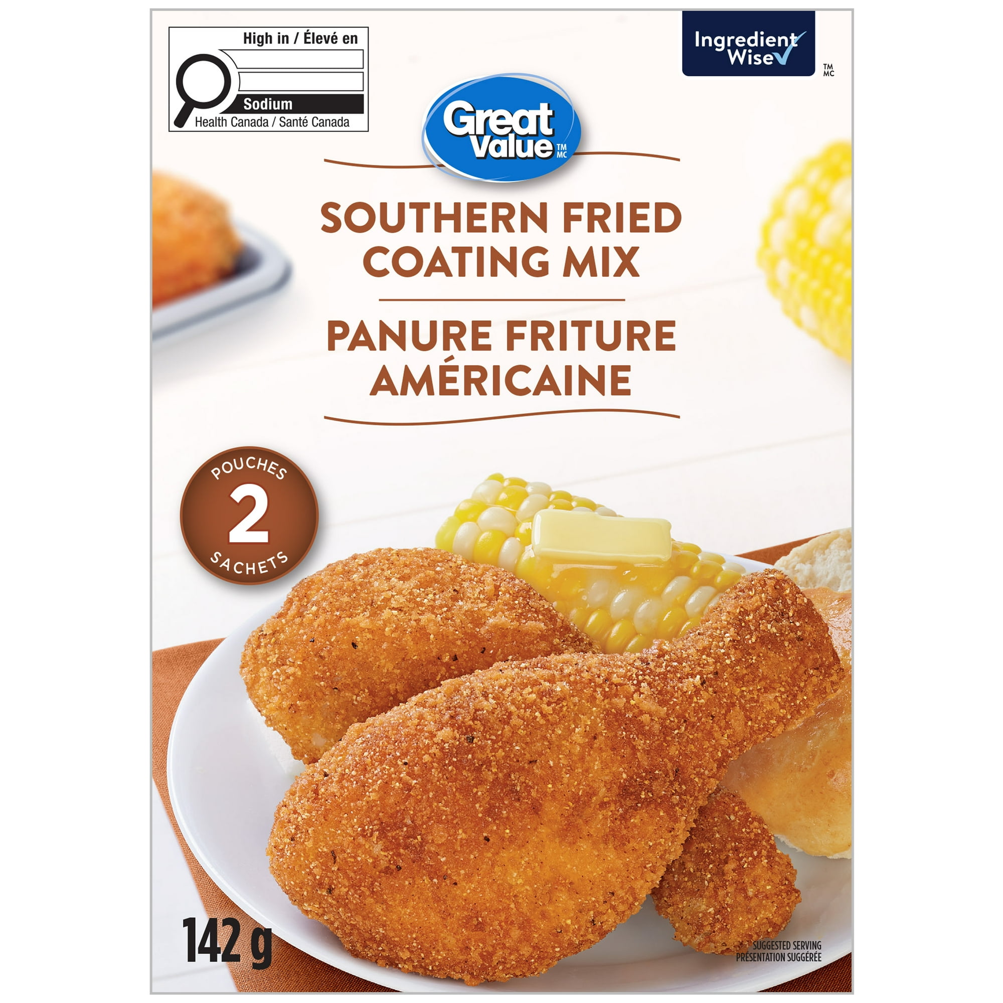 Click here for Great Value Southern Fried Coating Mix 142 G prices