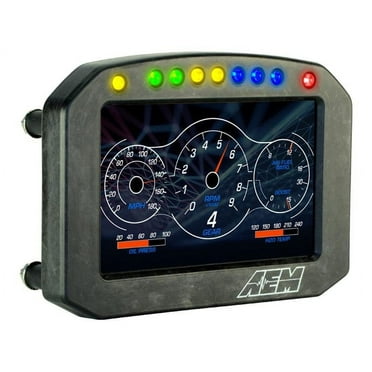 AEM 30-5703F CD-7LGF Carbon Flat Panel Digital Dash Display - Walmart.com
