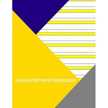 Highligher Paper Workbook: 6 Narrow Yellow Lines | Walmart Canada