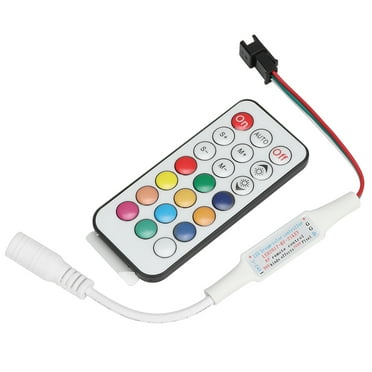 Meruido Mini DC5-24V 14/21 Keys 2811 Remote Control RF Controller for ...