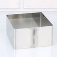 Zcyifa GALPADA Cake Pan Baking Rings Rectangular Tin Square Frame (5 ... Zcyifa GALPADA Cake Pan Baking Rings Rectangular Tin Square Frame (5 ...