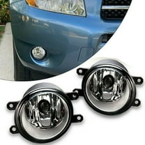 Fog Light Pair Upgrade Kit Black Bezel Accessory Lamp Fits 2012-2021 ...
