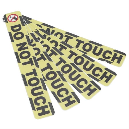 Warning Decal, Waterproof Warning Sticker, Safe And Non-, Oil-proof Do ...