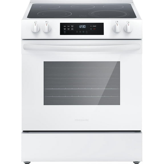 "Frigidaire 30"" Freestanding Electric Kitchen Range with Convection ...