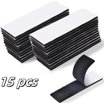 ProHT Hook and Loop Strips with Adhesive 2x6 Inch 10 Pairs Industrial ...