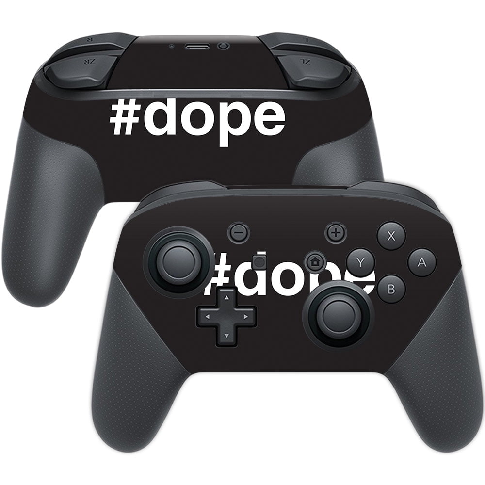 Skin Decal Wrap Compatible With Nintendo Switch Pro Controller Dope 2 ...