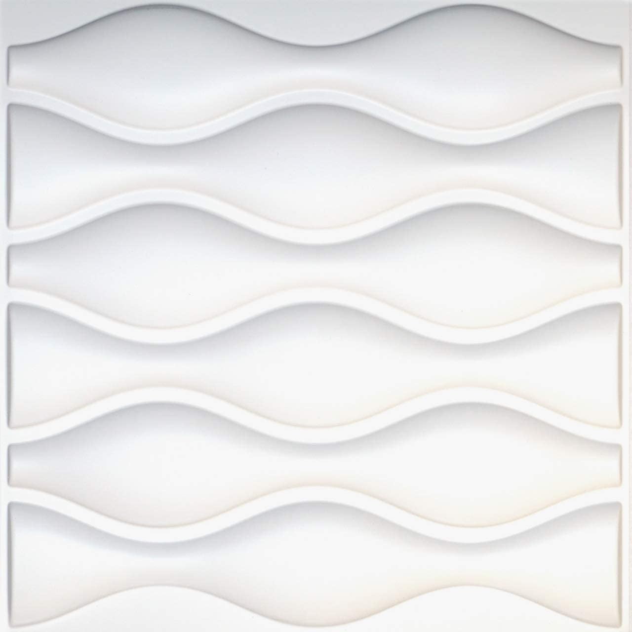 Easy Peel And Stick, Durable Plastic 3D Wall Panel, Bedroom Living Room ...