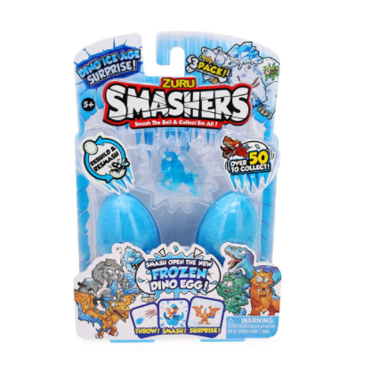 Smashers Series 3 Dino Ice Age Raptor EPIC Surprise! Mystery Egg ...