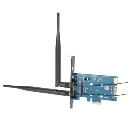 Wireless Dual Band Adapter, Support Mini PCI-E Card PCIE Wifi Adapter ...