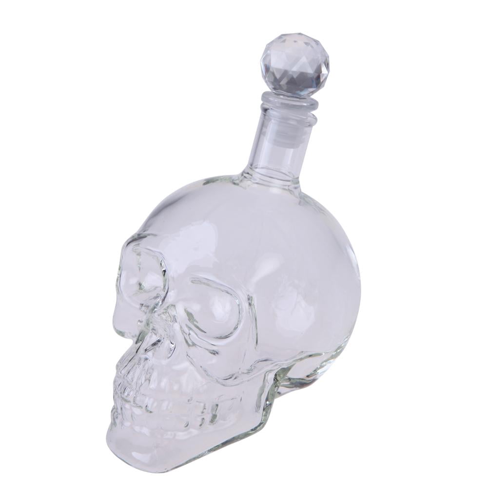 Crystal Head Vodka Calavera Cara Hueso Botella de vidrio Decantador ...