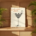 Affixzi Wall Decor Print: One Rio Martini - Martini with Rios Tile ...