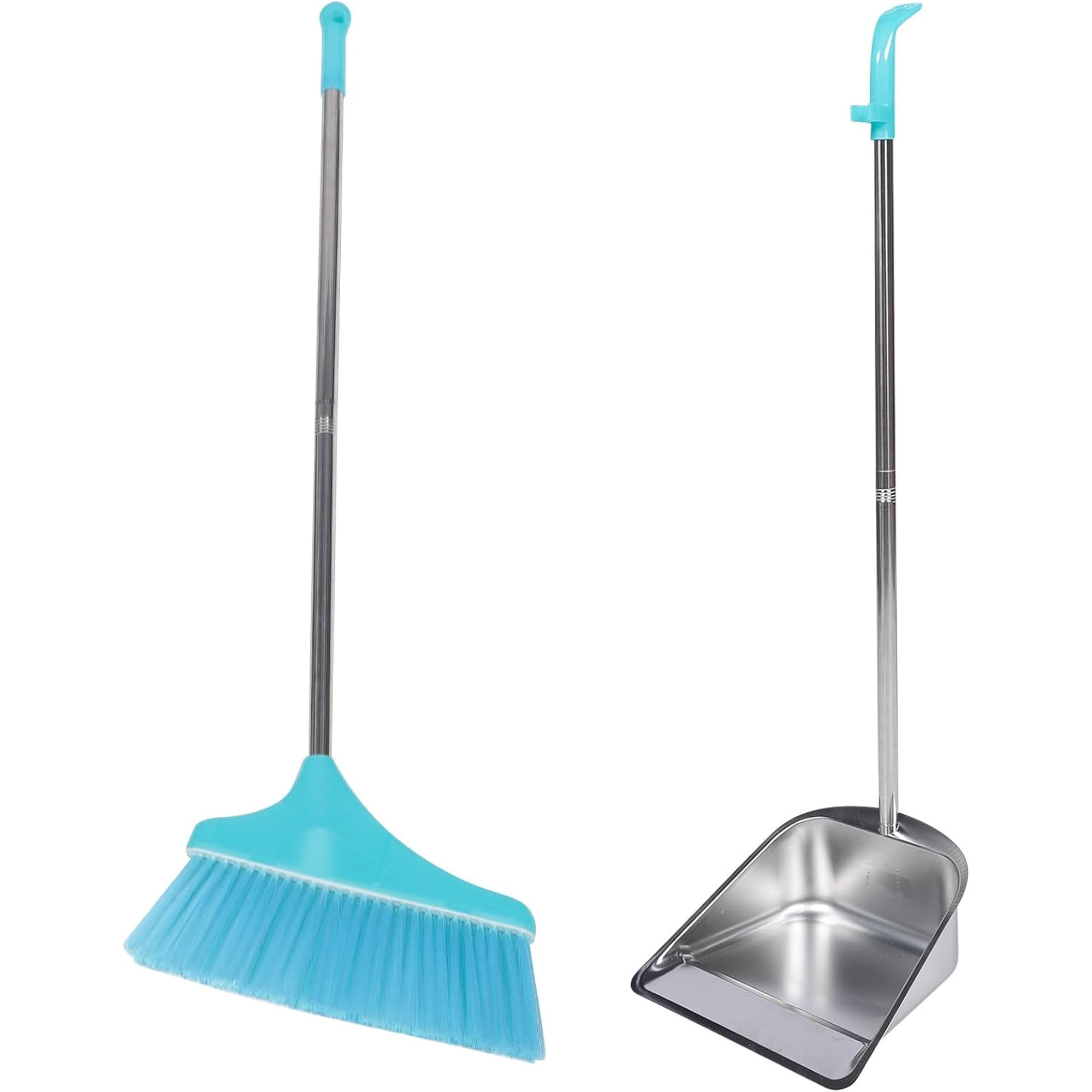 Click here for Zorvita Broom And Dustpan Set With Stainless Steel... prices
