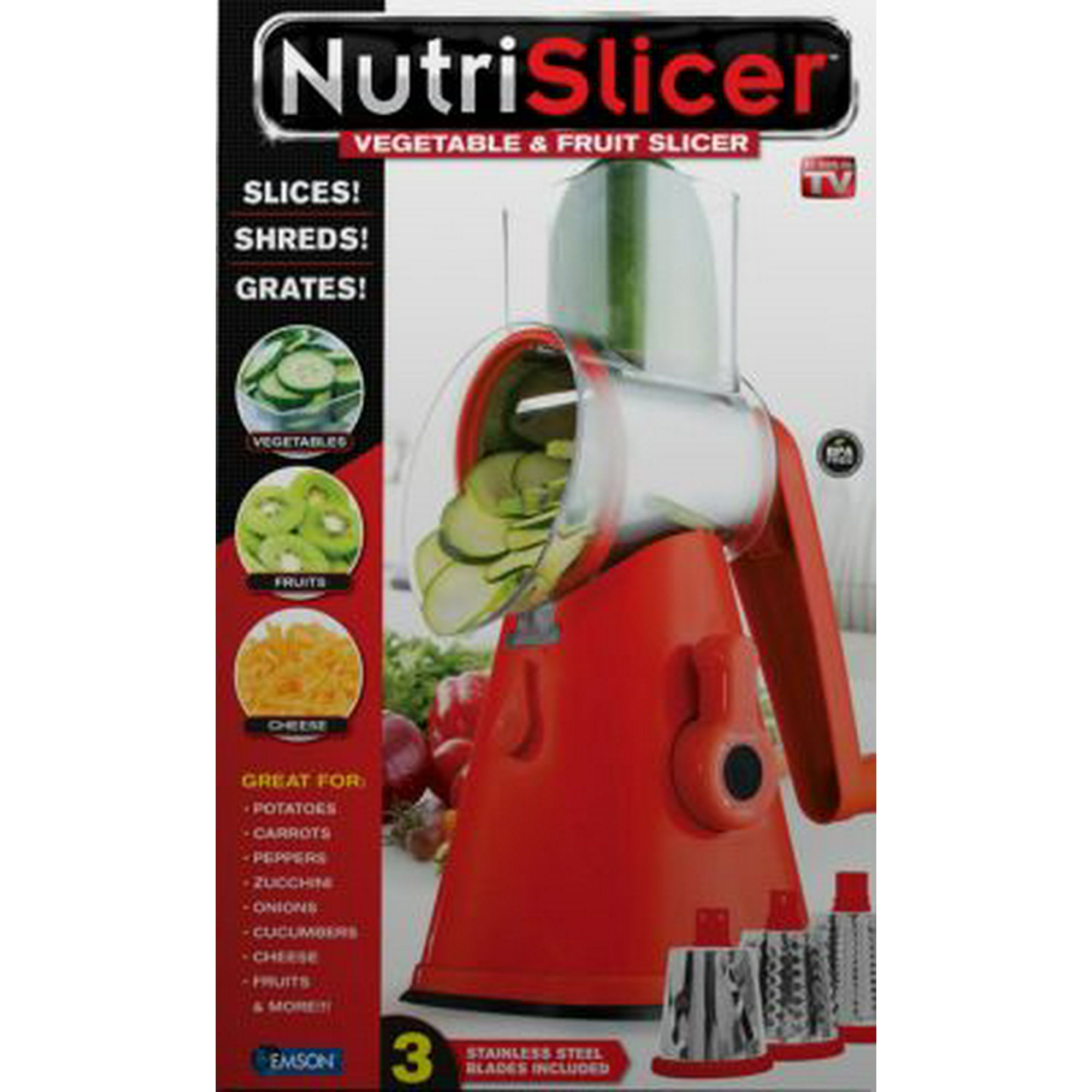 Click here for Nutrislicer Vegetable Slicer Vegetable Chopper As... prices